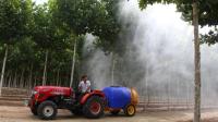 China Autonomous Traction Air Supply Orchard Mist Sprayer 1600L CE Approved for sale