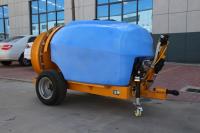 China Traction Orchard Mist Sprayer 800L High Pressure Air Supply Pesticide Spray Equipment for sale