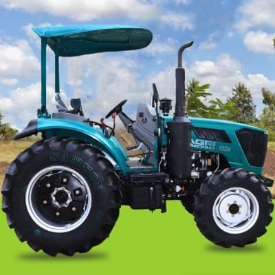 China 90HP 4WD Agricultural Tractor 12F12R Gearbox 540/1000 PTO with Test Report for sale