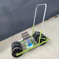 China Manual Agriculture Equipment Vegetable Seeder Machine Stainless Steel  In Multiple Rows for sale