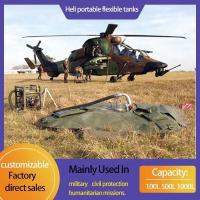 China Collapsible PVC Helicopter Water Tank 200 to 4000 Litres Flexible Fuel Storage for sale