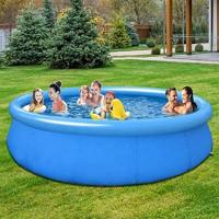 China Household Large Inflatable Swimming Pool 500L PVC Large Paddling Pools for sale
