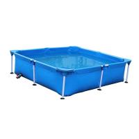 China Stainless Steel 304 Frame Garden Swimming Pool 4.8m x 3.88m Customizable Kiddie Pool for sale