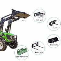China 50HP 4WD Farm Tractor 4 Cylinder Diesel Engine Small Four Wheel Tractor for Garden for sale