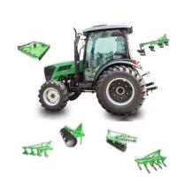 China 50HP 4WD Farm Tractor 4 Cylinder Diesel Engine Small Four Wheel Tractor for Garden for sale