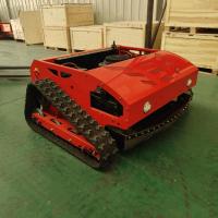 China Remote Control Lawn Mower , Robotic Lawn Mower Four Wheel Drive for sale