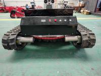 China Remote Control Robotic Lawn Mower 196cc 22hp Four Wheel Fast Weeding 7 Acres Per Hour for sale