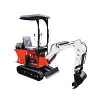 China Cheap 7.6kw Excavator Digger Mini Excavator Small Digger 0.8 Ton Kubota Engine Mini Loader Machine for sale