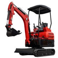 China 2.0 Ton Mini Excavator 19KW Compact Crawler Digger with 0.22m³ Bucket for Agriculture and Construction for sale