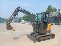 China 3.5 Ton Mini Excavator Kubota Engine 14.1kW Closed Cabin Farm Digger Loader for sale