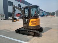 China 3.5 Ton Mini Excavator Kubota Engine 14.1kW Closed Cabin Farm Digger Loader for sale