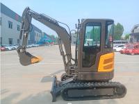 China 3.5 Ton Mini Excavator Kubota Engine 14.1kW Closed Cabin Farm Digger Loader for sale