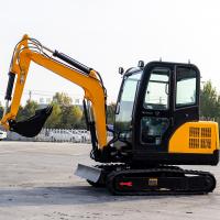 China Mini Crawler Excavator 1 Ton 3.5 Ton Small Digger with Changcai Engine CE EPA for sale
