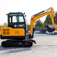 China Mini Crawler Excavator 1 Ton 3.5 Ton Small Digger with Changcai Engine CE EPA for sale