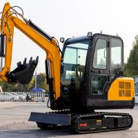China Mini Crawler Excavator 1 Ton 3.5 Ton Small Digger with Changcai Engine CE EPA for sale