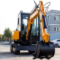 China Mini Crawler Excavator 1 Ton 3.5 Ton Small Digger with Changcai Engine CE EPA for sale