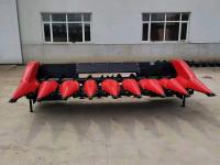 China 8 Row Corn Harvester Combine Header 1100mm Row Spacing High Wear Resistant for sale