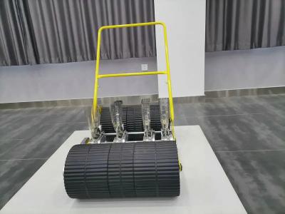 China Hand Push Vegetable Seeder Machine 1-6 Rows Adjustable Precision Onion Seed Planter for Small Farms for sale