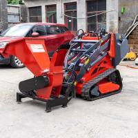 China 450KG Lifting Mini Loader Machine 25HP 23HP Rubber Tracked Skid Steer Loader for sale