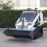 China 17.2kw Mini Loader Machine Disesel Crawler Micro Skid Steer Loader With Big Flow Hydraulic Valve for sale