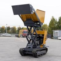 China Mini Loader Dumper Truck 500kg 1000kg Rubber Track Lifting Platform Machine for sale