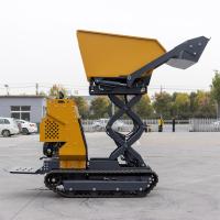China Mini Loader Dumper Truck 500kg 1000kg Rubber Track Lifting Platform Machine for sale