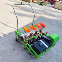 China Electric Vegetable Seeder Machine 500W 48V Precision Seeder 1-51cm Spacing 55kg for sale