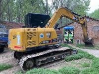 China Used SANY SY75C 7 Ton Crawler Excavator 2022 7280kg Operating Weight Isuzu Engine for Sale for sale
