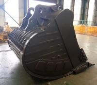 China Customized Excavator Heavy Duty Rock Bucket 0.5-5.0 Cubic Meters for Komatsu CAT Hitachi Volvo for sale