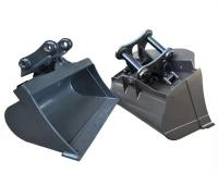 China Hydraulic Tilt Bucket Excavator Attachment 45 Degree Rotation for 5-36 Ton Excavators for sale