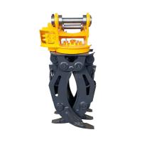 China Hydraulic Wood Grapple for Excavator 5-33 Ton 1400-2200mm Opening Heavy Duty for sale