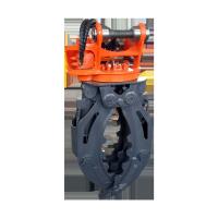 China Hydraulic Wood Grapple for Excavator 5-33 Ton 1400-2200mm Opening Heavy Duty for sale
