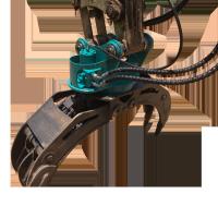 China Hydraulic Wood Grapple for Excavator 5-33 Ton 1400-2200mm Opening Heavy Duty for sale