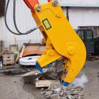 China Excavator Attachments Demolition Tools Excavator Hydraulic Concrete Crusher  Pulverizer for sale