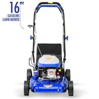 China 16 inch Gasoline Self Propelled Lawn Mower Hand Push Garden Mower 196cc for sale