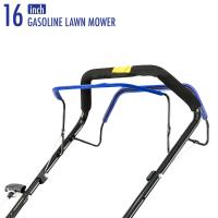 China 16 inch Gasoline Self Propelled Lawn Mower Hand Push Garden Mower 196cc for sale
