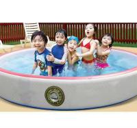 China Inflatable Ground Swimming Pool for Adults Kids Durable PVC UV Resistant 2m to 50m Custom Sizes for sale