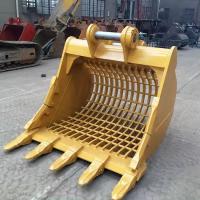 China Excavator Skeleton Screening Bucket 4-10 Tonnes 2000 VPM for Rock and Soil Separation for sale