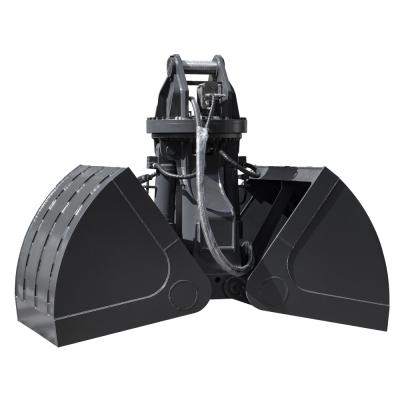 China Hydraulic Clamshell Excavator Bucket 0.3-3.0m3 for Earth Moving and Foundation Work for sale