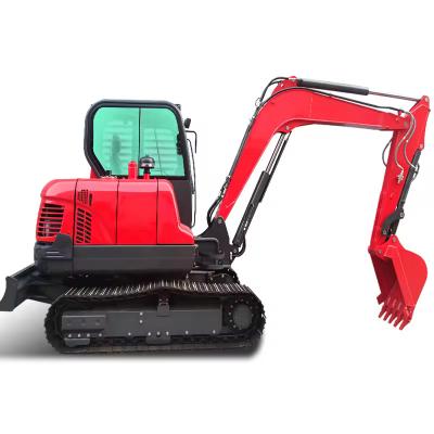 China 6.5 Ton Mini Crawler Hydraulic Excavator 39KW Yanmar Engine Digger for Sale for sale