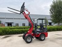 China Fully Hydraulic Compact Mini Loader Machine Hydraulic Travel Lift 800kg Small Loader Mini Loader For Sale for sale