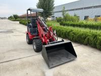 China Fully Hydraulic Compact Mini Loader Machine Hydraulic Travel Lift 800kg Small Loader Mini Loader For Sale for sale
