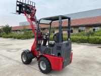 China Fully Hydraulic Compact Mini Loader Machine Hydraulic Travel Lift 800kg Small Loader Mini Loader For Sale for sale