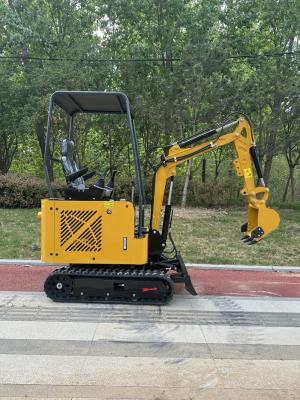 China 1.7T Compact Mini Excavator 19KW Digger Machine for Construction and Landscaping for sale