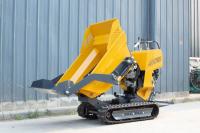 China Compact Crawler Dumper 500kg Hydraulic Mini Loader Truck for Construction and Agriculture for sale