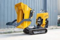 China Compact Crawler Dumper 500kg Hydraulic Mini Loader Truck for Construction and Agriculture for sale