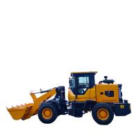 China Mini Articulated Loader 4x4 Wheel Drive 1 Ton Diesel Compact Wheel Loader 76KW 1m3 Bucket for sale