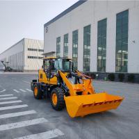 China Mini Articulated Loader 4x4 Wheel Drive 1 Ton Diesel Compact Wheel Loader 76KW 1m3 Bucket for sale