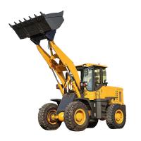 China Heavy Loader Machine Shovel Wheel Loader With Pilot Control 3.0 Bucket Joystick Electrical Control Cummins 162 Kw 210HP for sale
