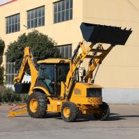 China EPA Engine Loader Machine Manufacturer 4x4 Backhoe Loader China Wheel Mini Excavator Backhoe Loader for sale